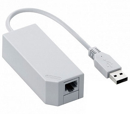 USB LAN Adapter za Nintendo Wii