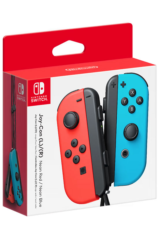 Nintendo Switch Kontroleri Joy-Con Pair Red - Neon Blue