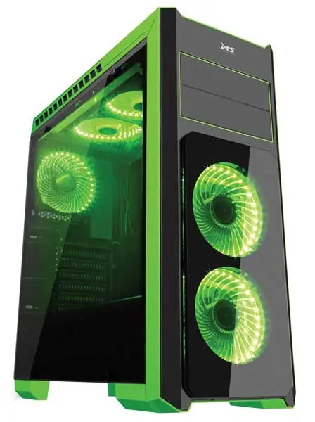 MS Hulk stakleno PRO gaming midi tower kućište