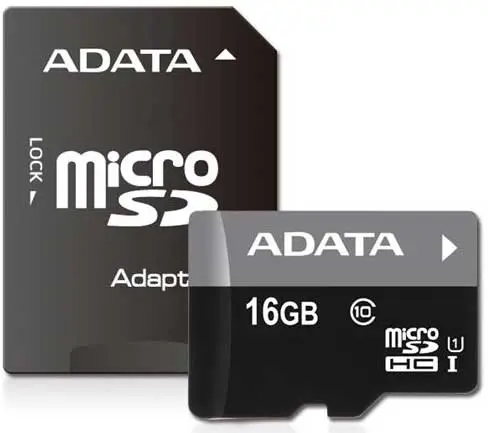 AData micro SD Memorijska kartica sa adapterom 16GB