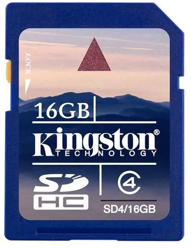 Kingston SDHC memorijska kartica SD4/16GB