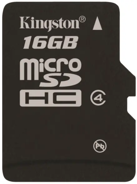 Micro SDHC memorijska kartica 16 GB Kingston SDC4/16GBSP