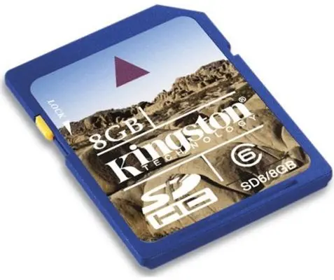 Kingston SDHC kartica 8 GB SD6/8GB