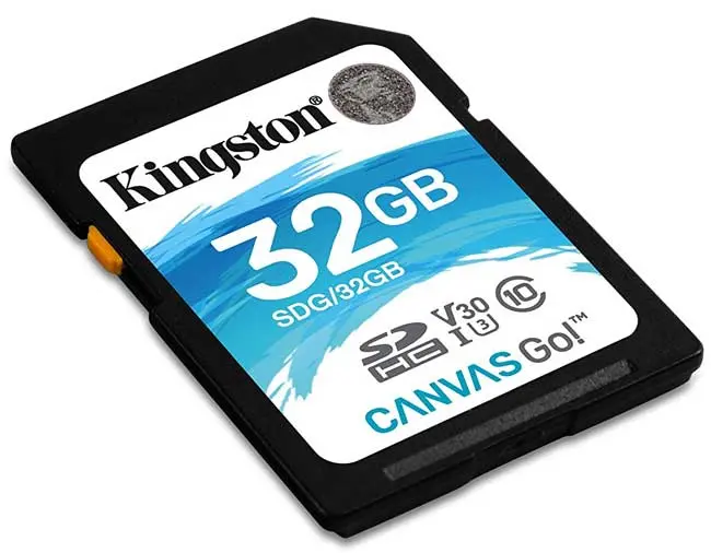 Kingston Canvas Go! Memorijska kartica 32GB