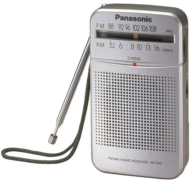 Džepni tranzistor Panasonic RF-P50