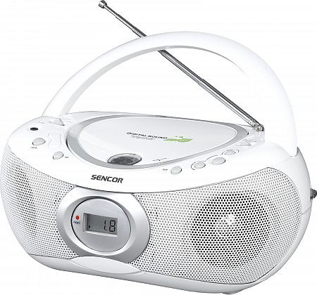 SENCOR prenosni CD/MP3 stereo sistem SPT221W