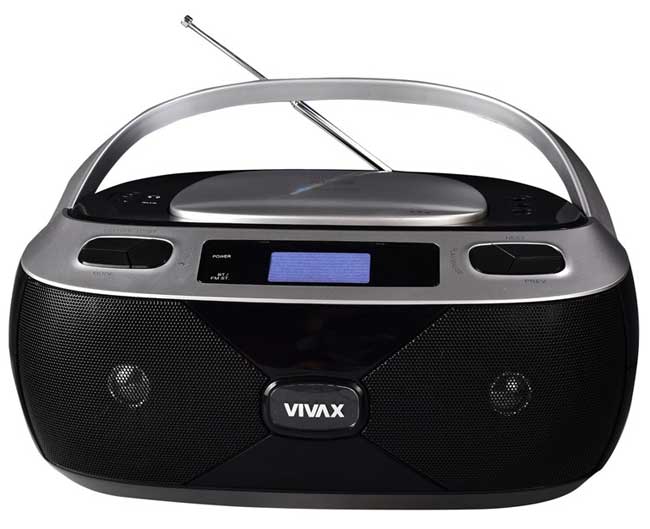 Vivax Prenosni Radio CD Mp3 uređaj APM-1040 silver