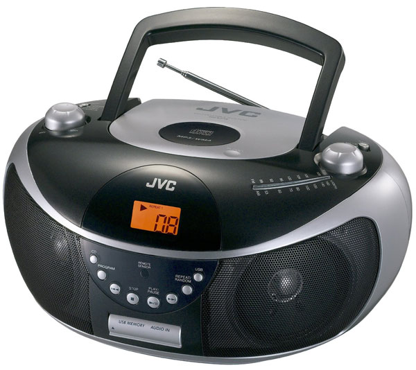 JVC RD-EZ16 - Boombox - radio / CD / MP3 / USB audio player