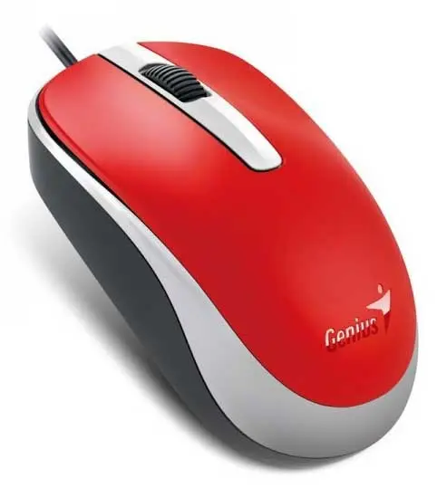 Genius DX-120 USB Žični miš crvena