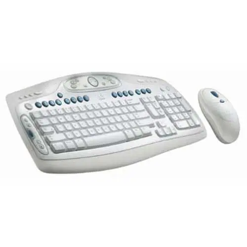 Logitech Codless Desktop LX 501 - 2 u 1 - bežična tastatura i miš