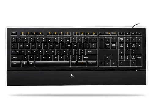 Logitech Osvetljena Tastatura + poklon Apacer memorija 2 GB
