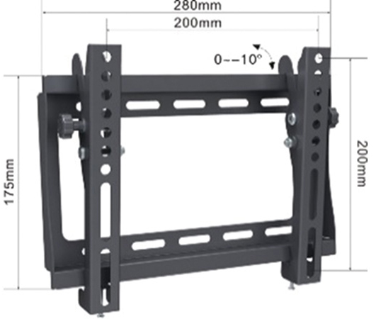 Alpha Zidni nosač televizora dijagonale 17-42 inča 022335