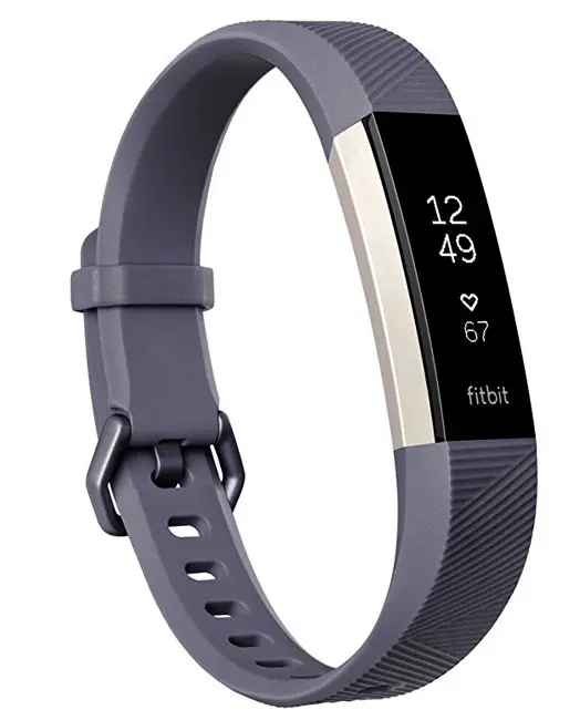 Pametna narukvica za praćenje fizičkih aktivnosti Fitbit Alta HR Blue Grey L