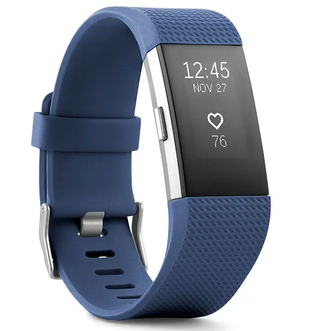 Pametni sat Activity Tracker Fitbit Charge 2 Blue Silver L
