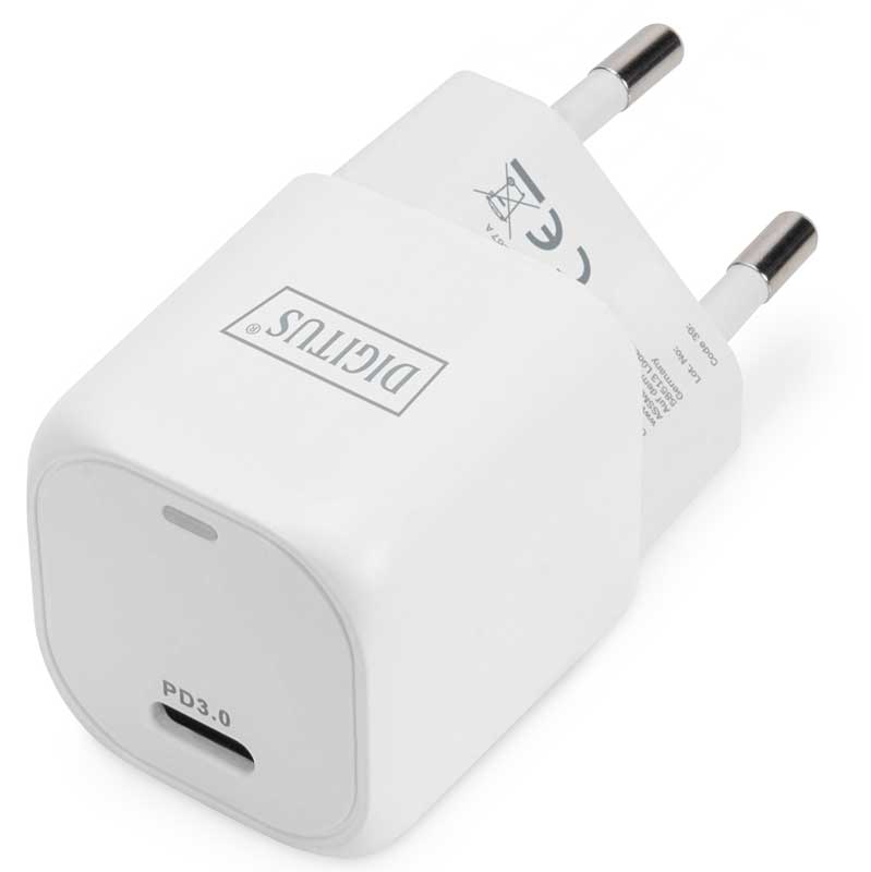 Univerzalni zidni punjač 20W USB-C Digitus DA-10060