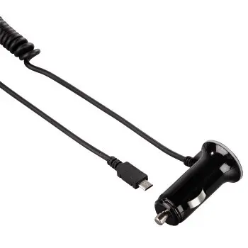 Auto USB punjač za mobilne telefone sa microUSB portom 2000 mAh Hama 124313
