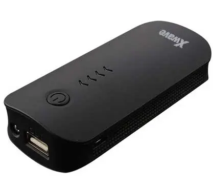 Xwave Powerbank Eksterna baterija 5200mAh Go 52 black
