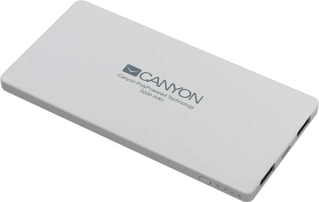 Canyon Powerbank Eksterna baterija + iPhone Lightning 5000 mAh CNS-TPBP5W