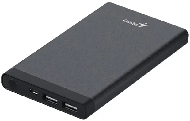 Pomoćna baterija za mobilne uređaje Genius ECO-U1027 10.000mAh Black