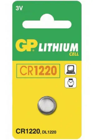 GP dugmasta baterija CR1220 GP-CR1220