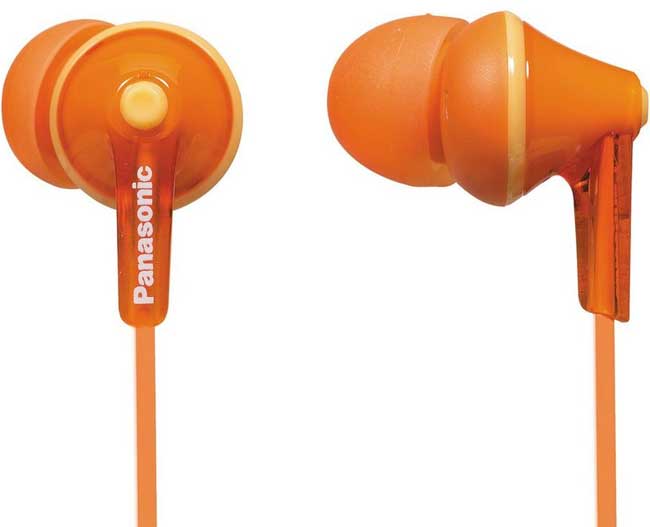 Panasonic slušalice RP-HJE125E-D orange