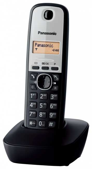 Bežični telefon Panasonic KX-TG1911FXG crno-sivi