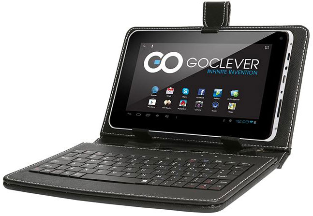 GoClever Android Tablet Računar 7 inča Sa Tastaturom GCR70KB