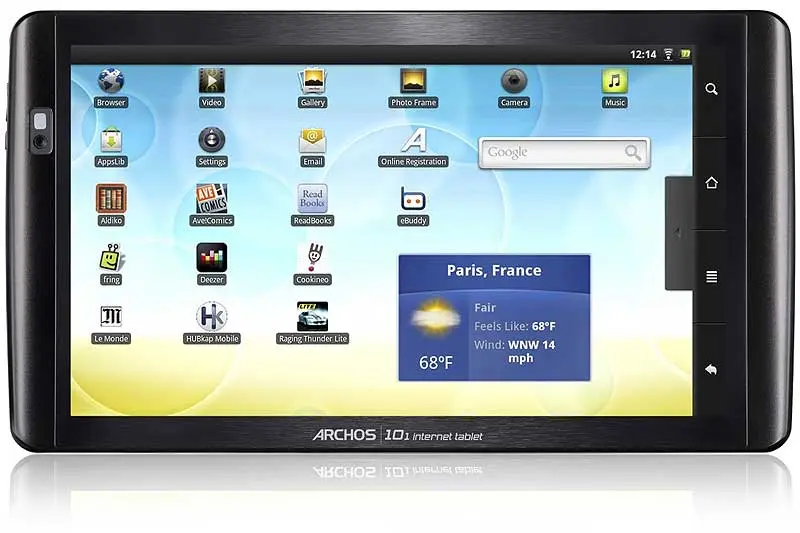 Archos 101 Android Internet Tablet Računar - 16 GB - 10.1 in
