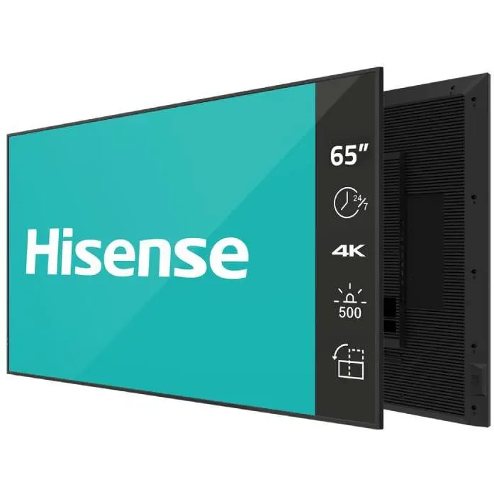 HISENSE 65 inča 65DM66D 4K UHD 500 nita Digital Signage Display - 24/7 Operation