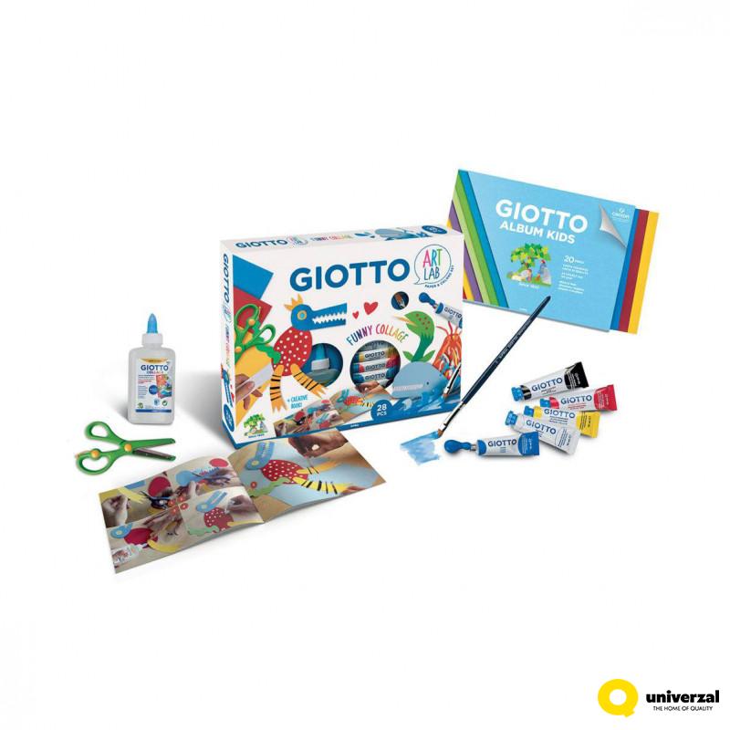 SET ZA BOJENJE GIOTTO ART LAB FUNNY COLLAGE 581500