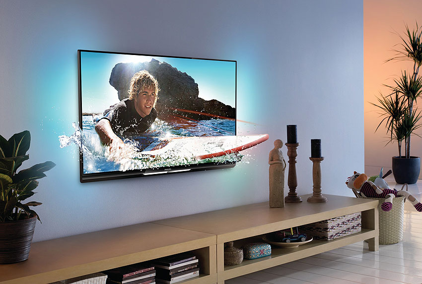 Philips 3D Smart Full HD LED Televizor sa Ambilight Spectra 2 Tehnologijom - 55PFL6007K/12