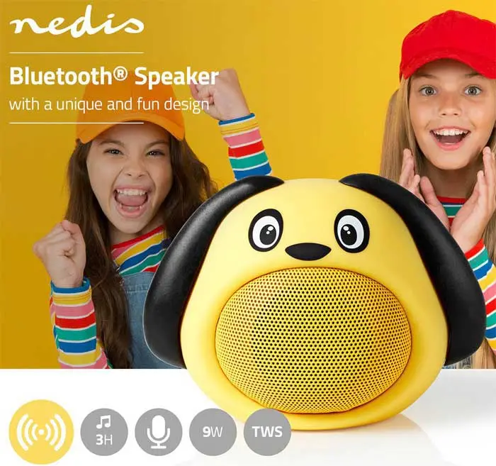 Nedis Bluetooth zvučnik sa Hands-Free funkcijom Dusty Dog