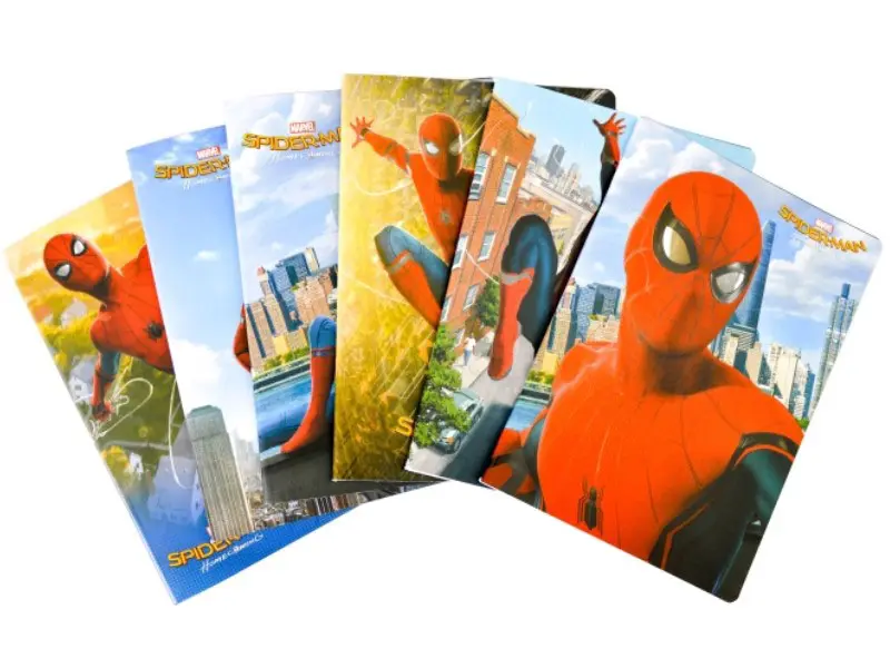 Deset A4 svezaka u kvadratiće Play - Spiderman