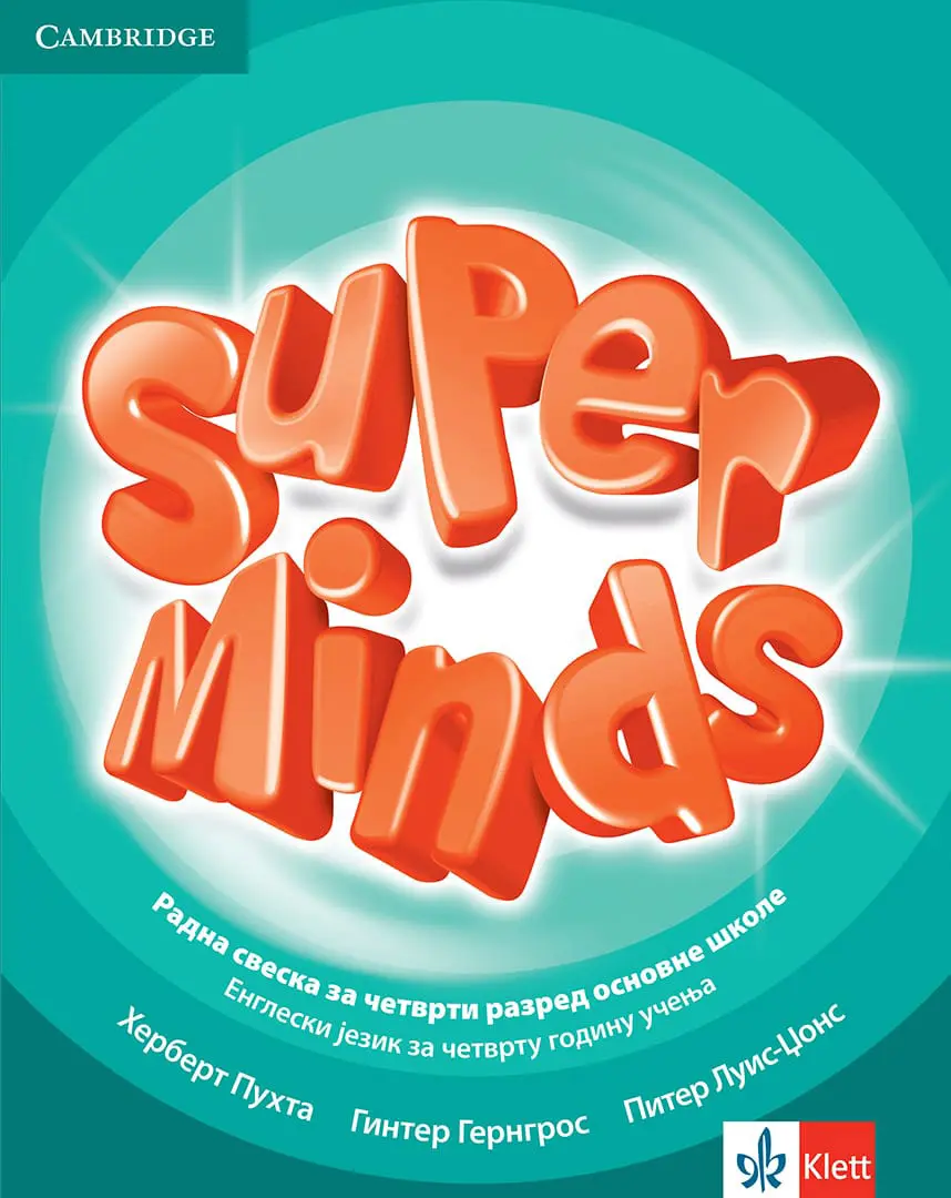 KLETT Engleski jezik 4 - Super Minds 4 - radna sveska za četvrti razred osnovne škole
