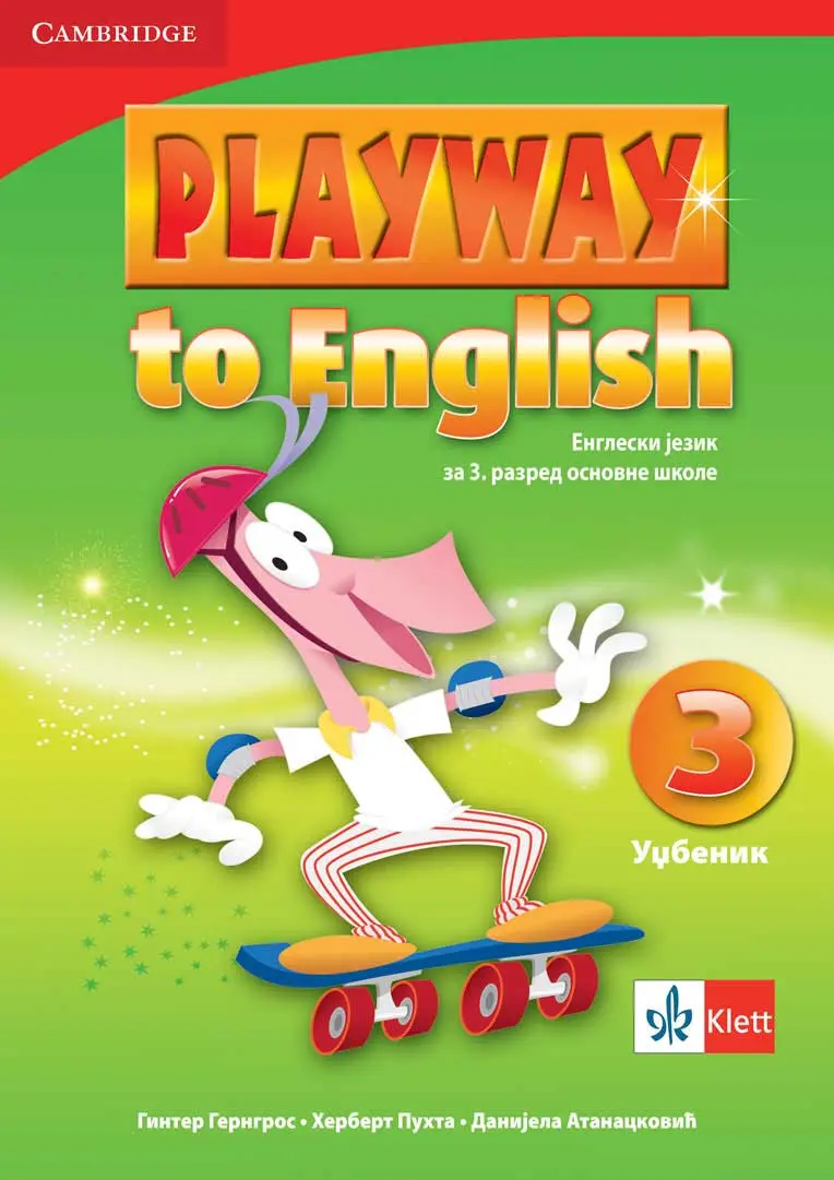 Playway to English 3 Udžbenik sa QR kodom iz engleskog jezika za treći razred osnovne škole Klett