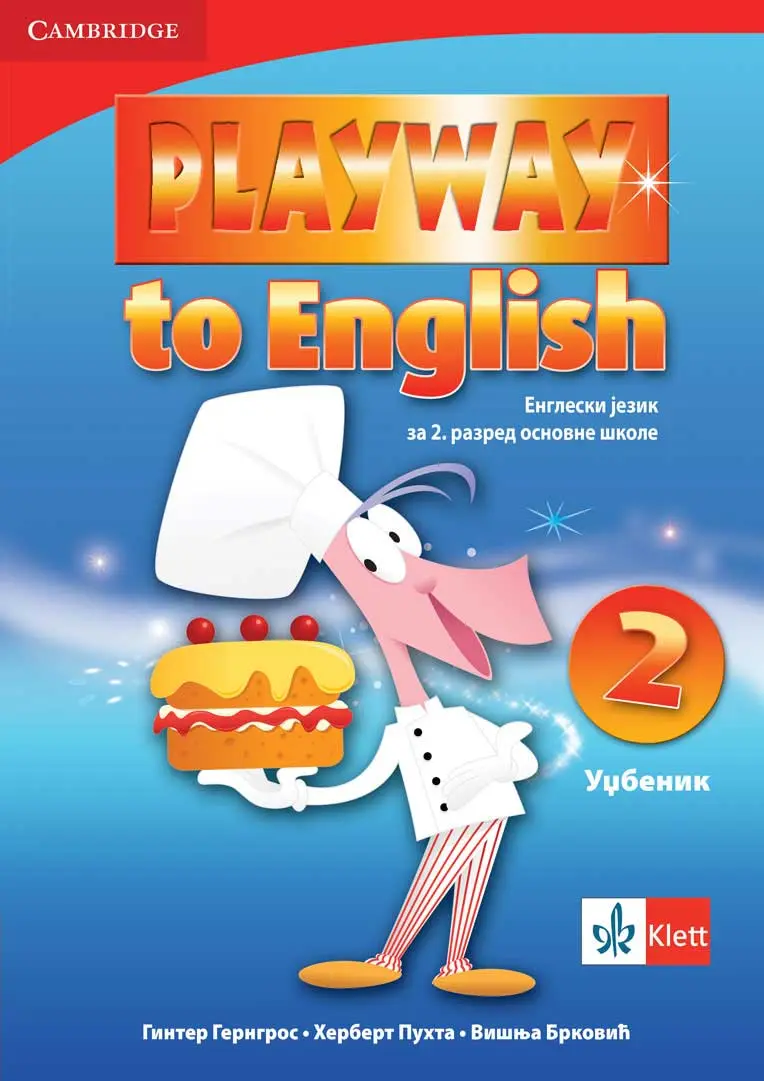 Playway to English 2 Udžbenik sa QR kodom iz engleskog jezika za drugi razred osnovne škole Klett