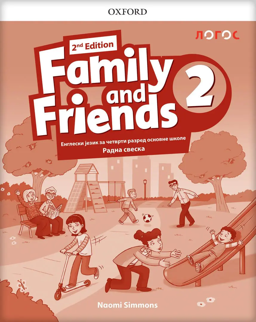 NOVI LOGOS Engleski jezik 4 - Family and Friends 2 (2nd Edition) - Radna sveska za četvrti razred osnovne škole