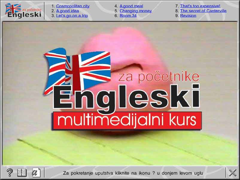 Multimedijalni kurs - Engleski za početnike