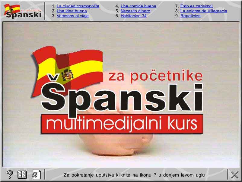 Multimedijalni kurs - Španski Za Početnike
