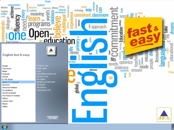 English Fast And Easy - kurs engleskog jezika