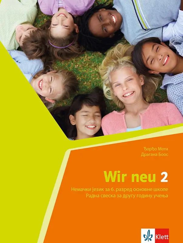 KLETT Nemački jezik 6, Wir neu 2, radna sveska za šesti razred