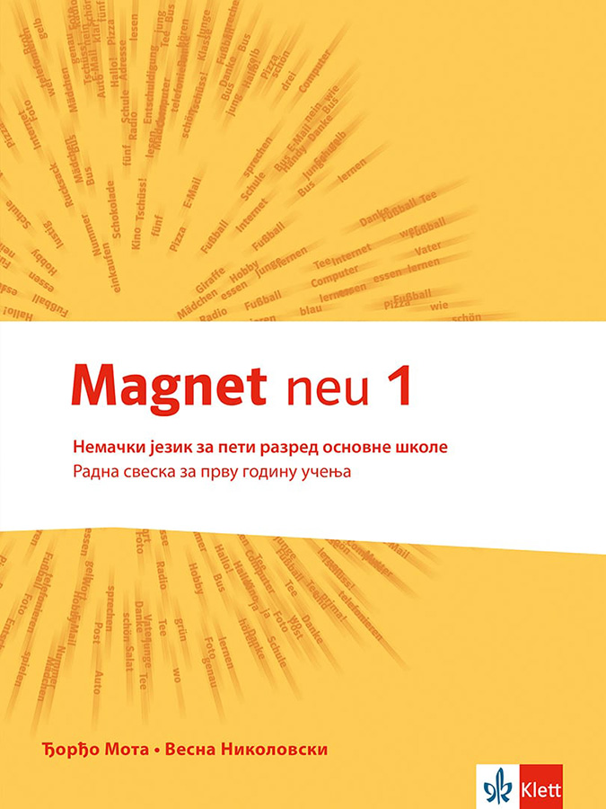 KLETT Nemački jezik 5, Magnet neu 1, radna sveska za peti razred