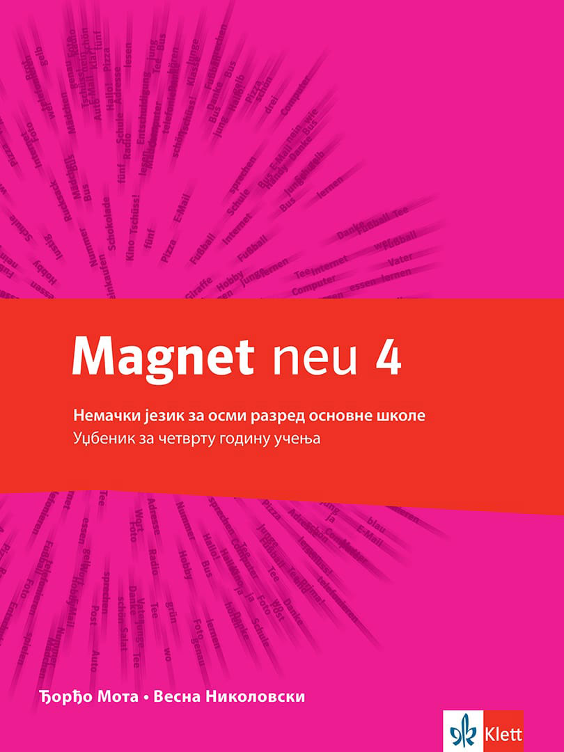 Klett Nemački jezik 8 - Magnet neu 4 - Udžbenik za osmi razred