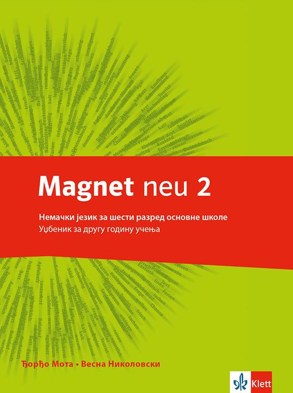 KLETT Nemački jezik 6, Magnet neu 2, udžbenik za šesti razred