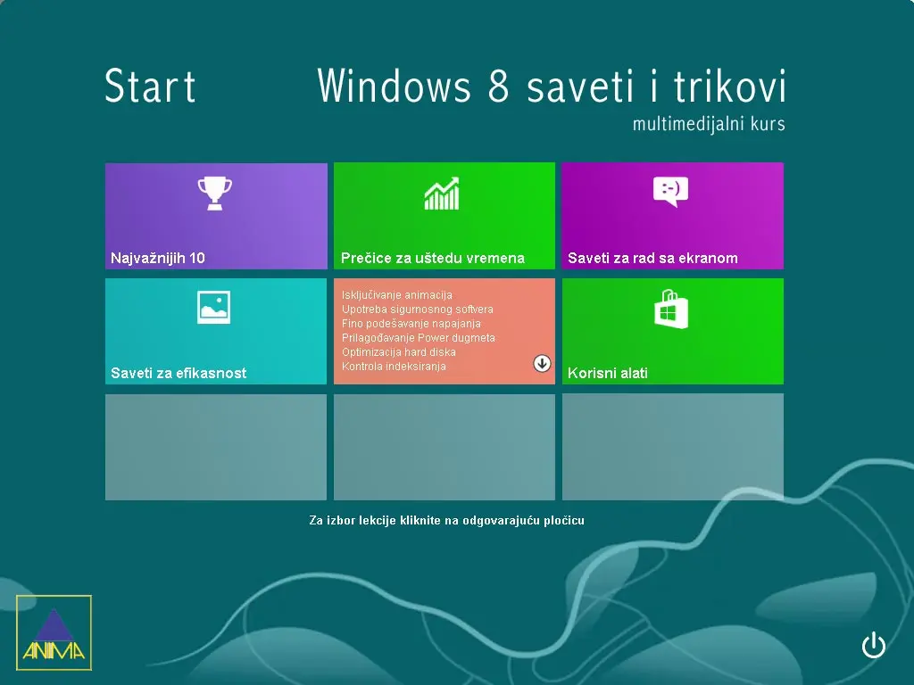 Multimedijalni kurs Windows 8 saveti i trikovi