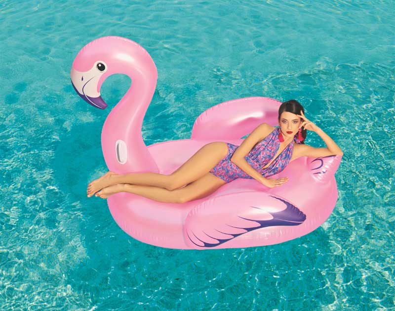 Bestway dušek Flamingo na naduvavanje 173x140cm