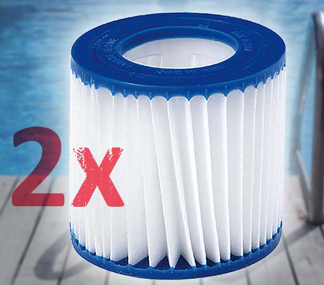 Jilong Filter za filtersku pumpu za bazen 105x135mm 2kom 290799 V01