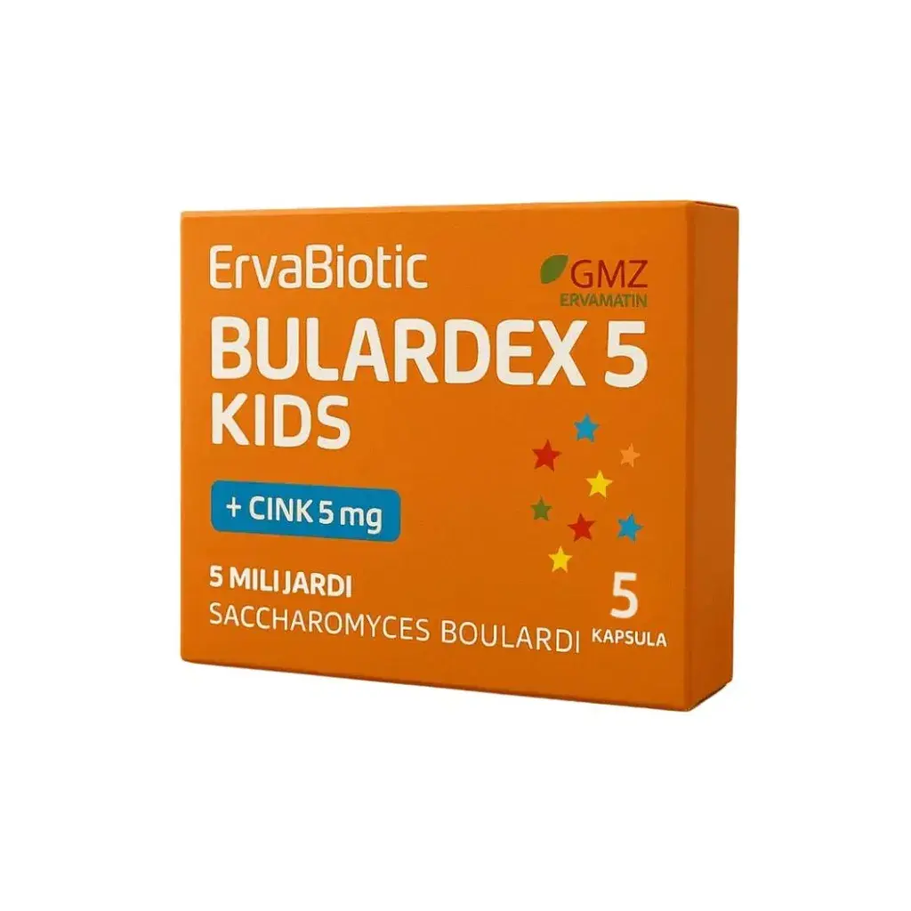 ErvaBiotic Bulardex 5 Kids, 5 kapsula