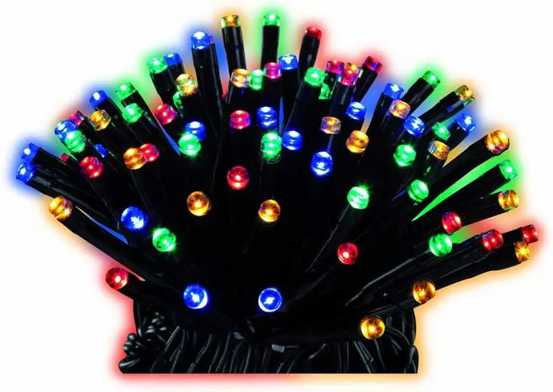 Lumineo Novogodišnje multikolor lampice sa 80 LED dioda Za spoljnu upotrebu 49.4116