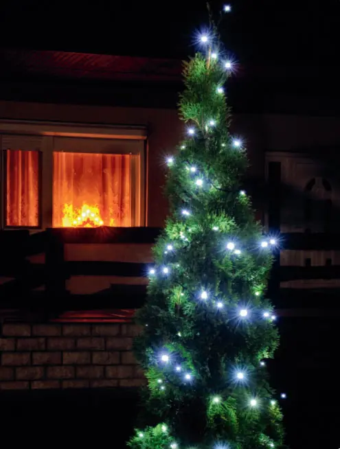 Novogodišnje LED lampice 100 kom 7 metara LED108/WH spoljna i unutrašnja upotreba